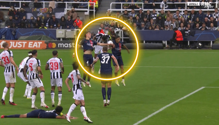Main dans la surface, fallait-il accorder le 2e but de Newcastle face ...