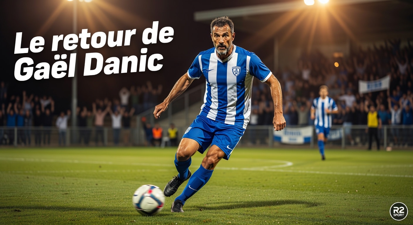 Gaël Danic : le come-back surprise à 44 ans en football amateur